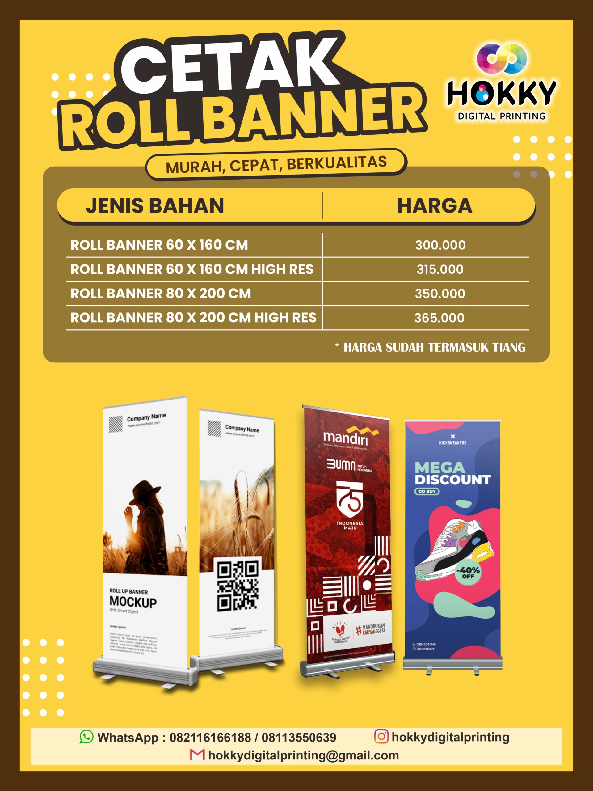 Cetak Banner Murah Malang dengan Kualitas Terbaik